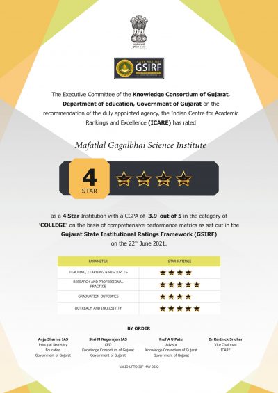 GSIRF-2021 – MG Science