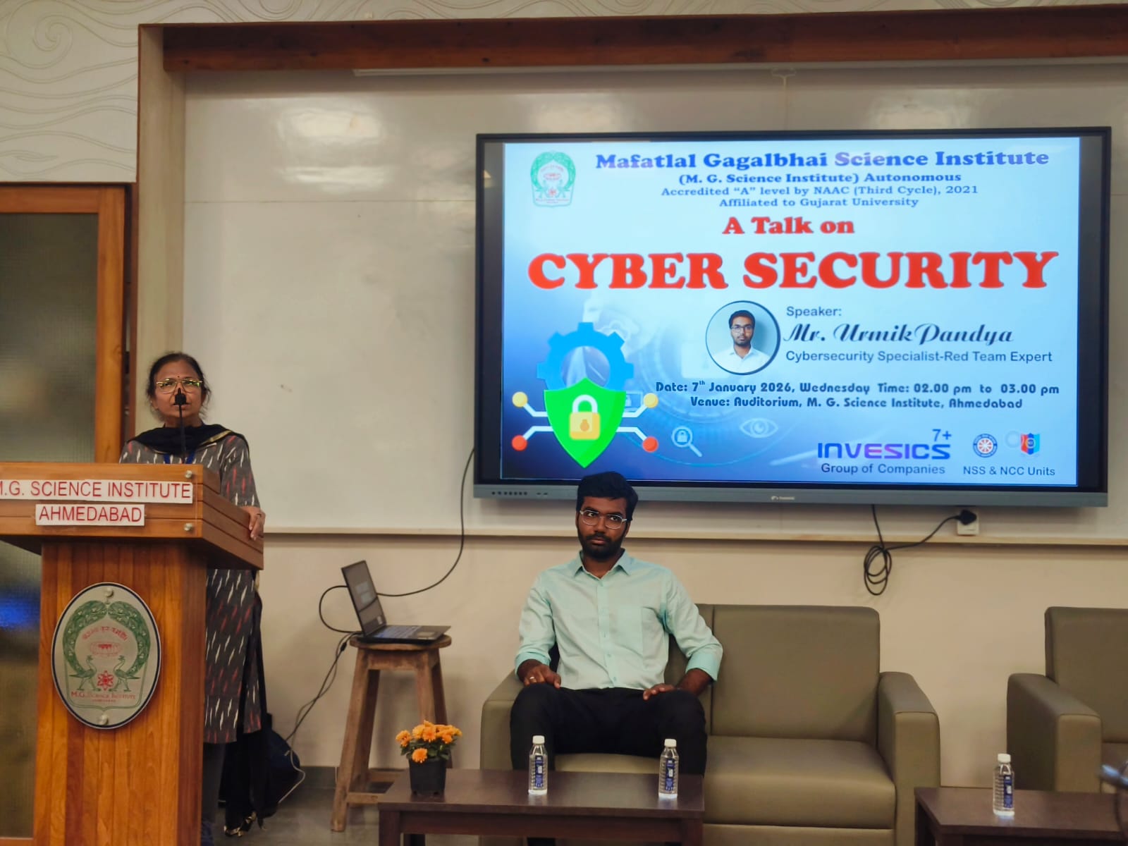 Cyber Security Awareness Session - BSc College, MSc College