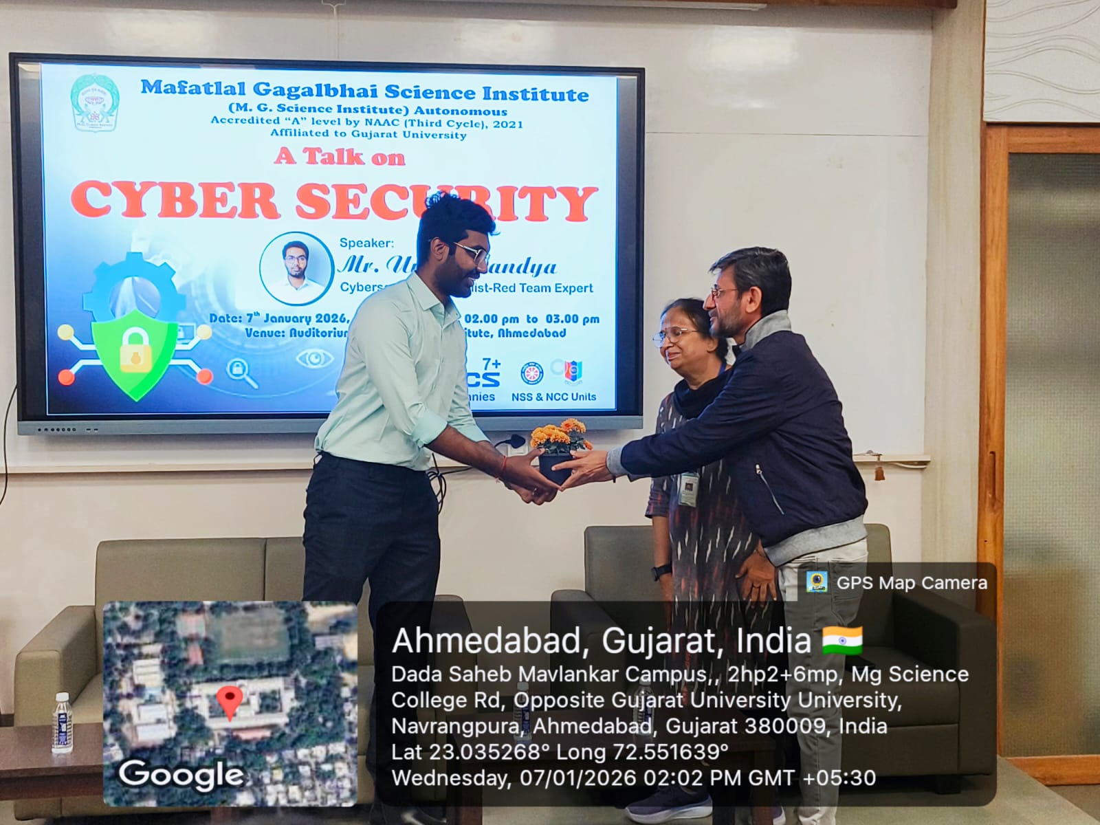 Cyber Security Awareness Session - BSc College, MSc College