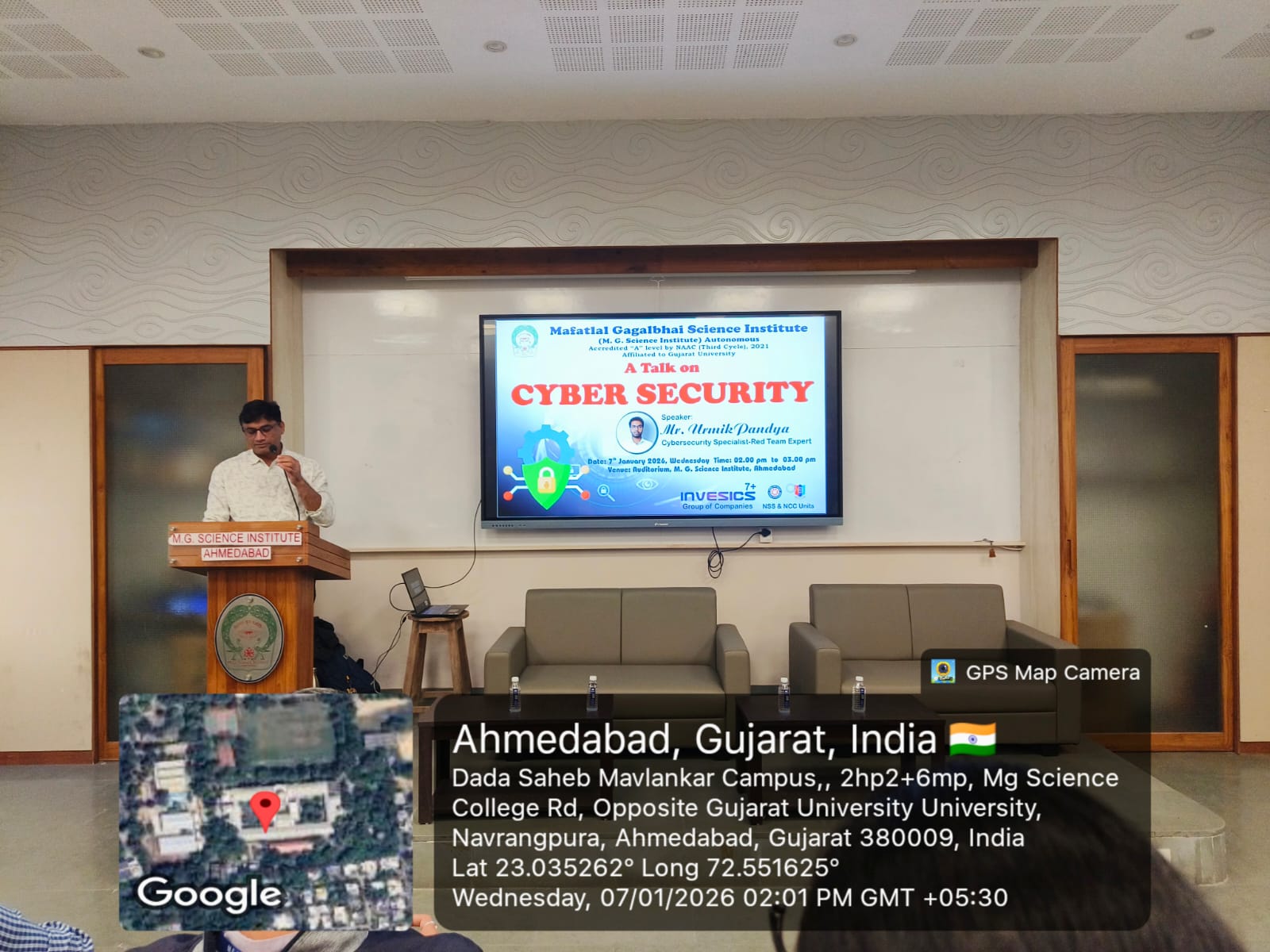 Cyber Security Awareness Session - BSc College, MSc College